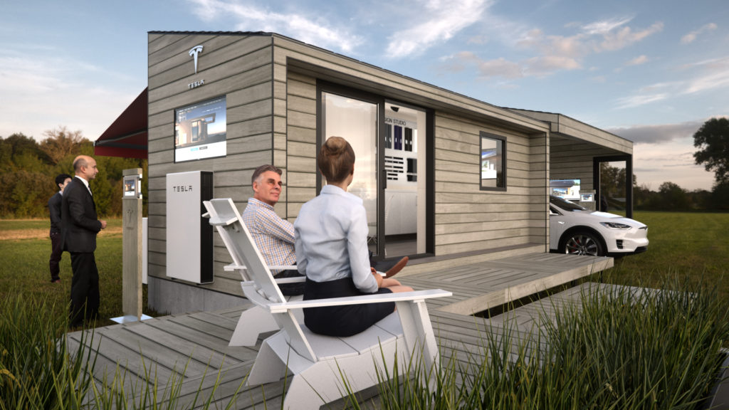 TESLA TINY HOUSE CONCEPT RENDERS | Infusion Studios