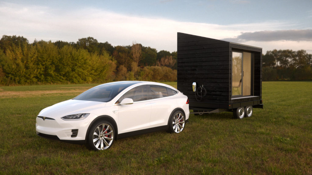 TESLA TINY HOUSE CONCEPT RENDERS | Infusion Studios
