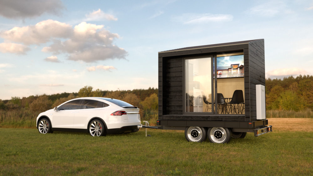 TESLA TINY HOUSE CONCEPT RENDERS | Infusion Studios